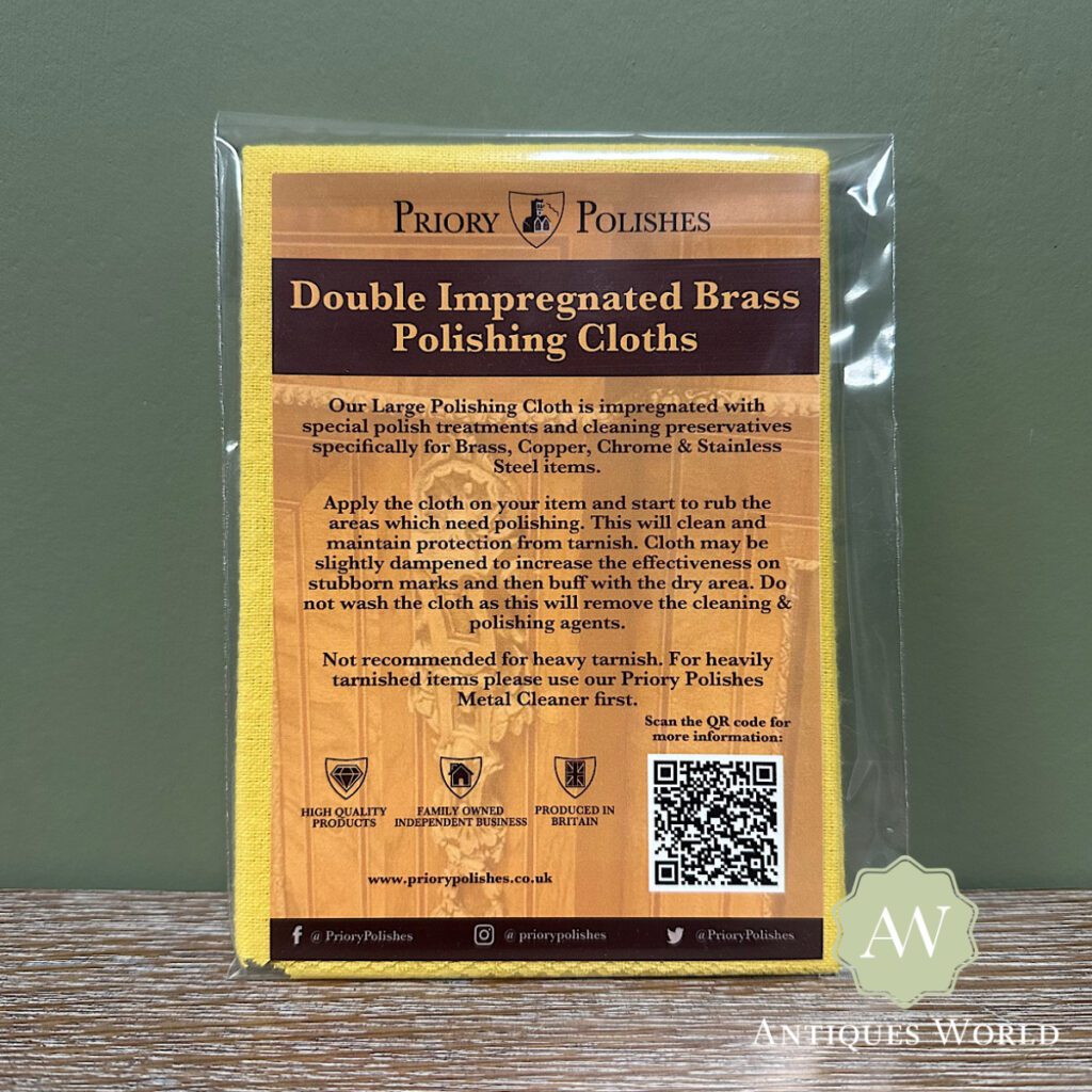 Brass Polishing Cloth - Free P&P - Antiques World
