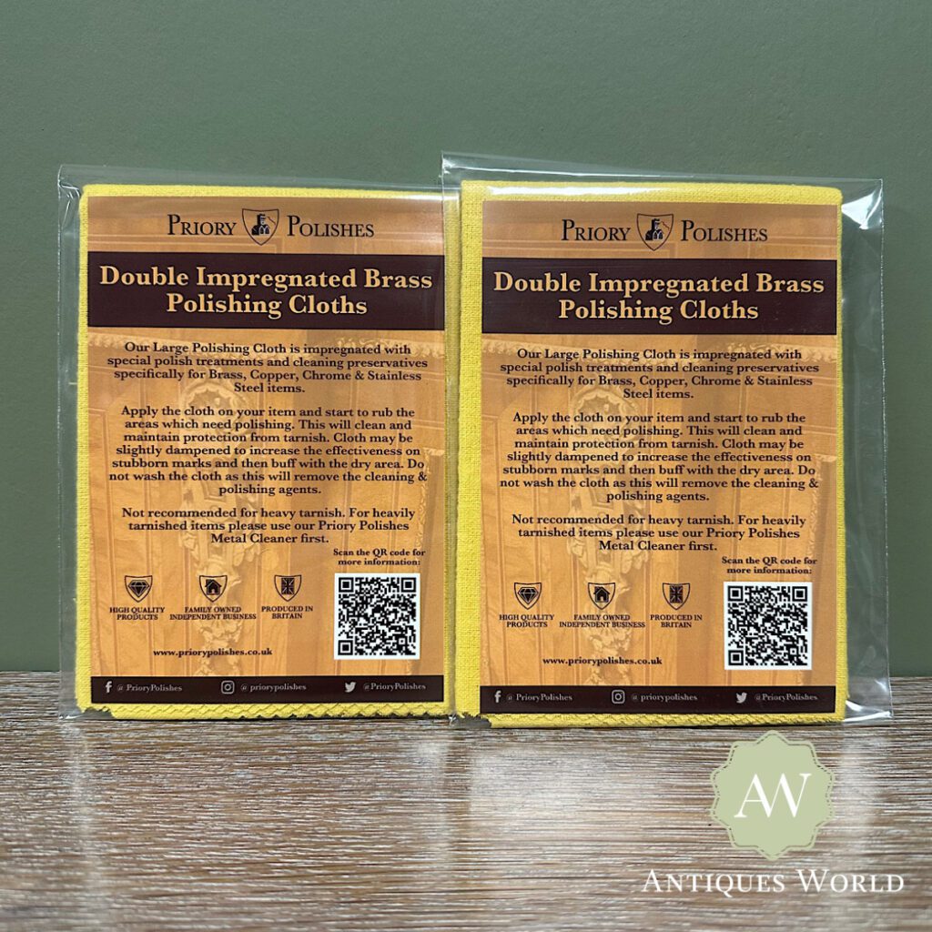 Brass Polishing Cloth - Free P&P - Antiques World