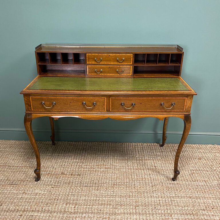 Superb quality Antique Writing Table by Johnstone & Jeanes - Antiques World