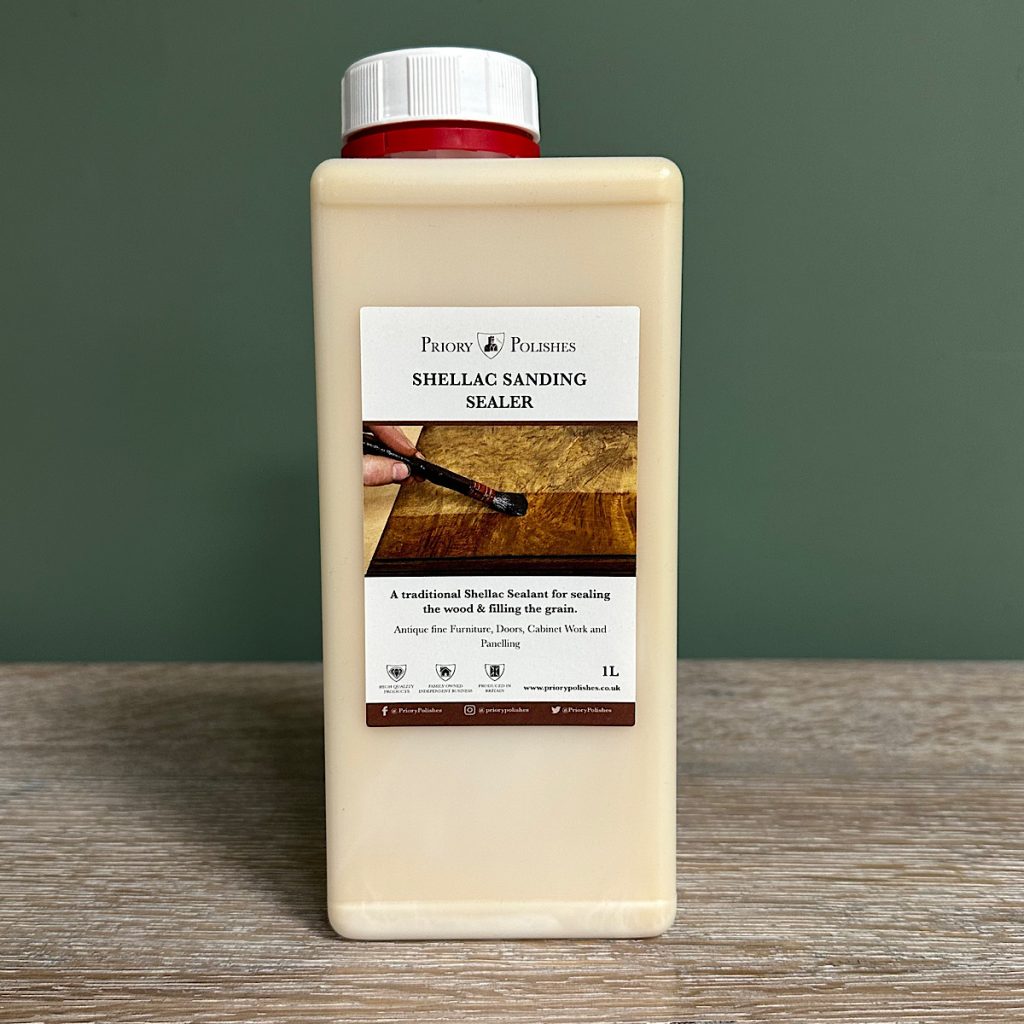 Shellac Sanding Sealer by Priory Polishes - Antiques World