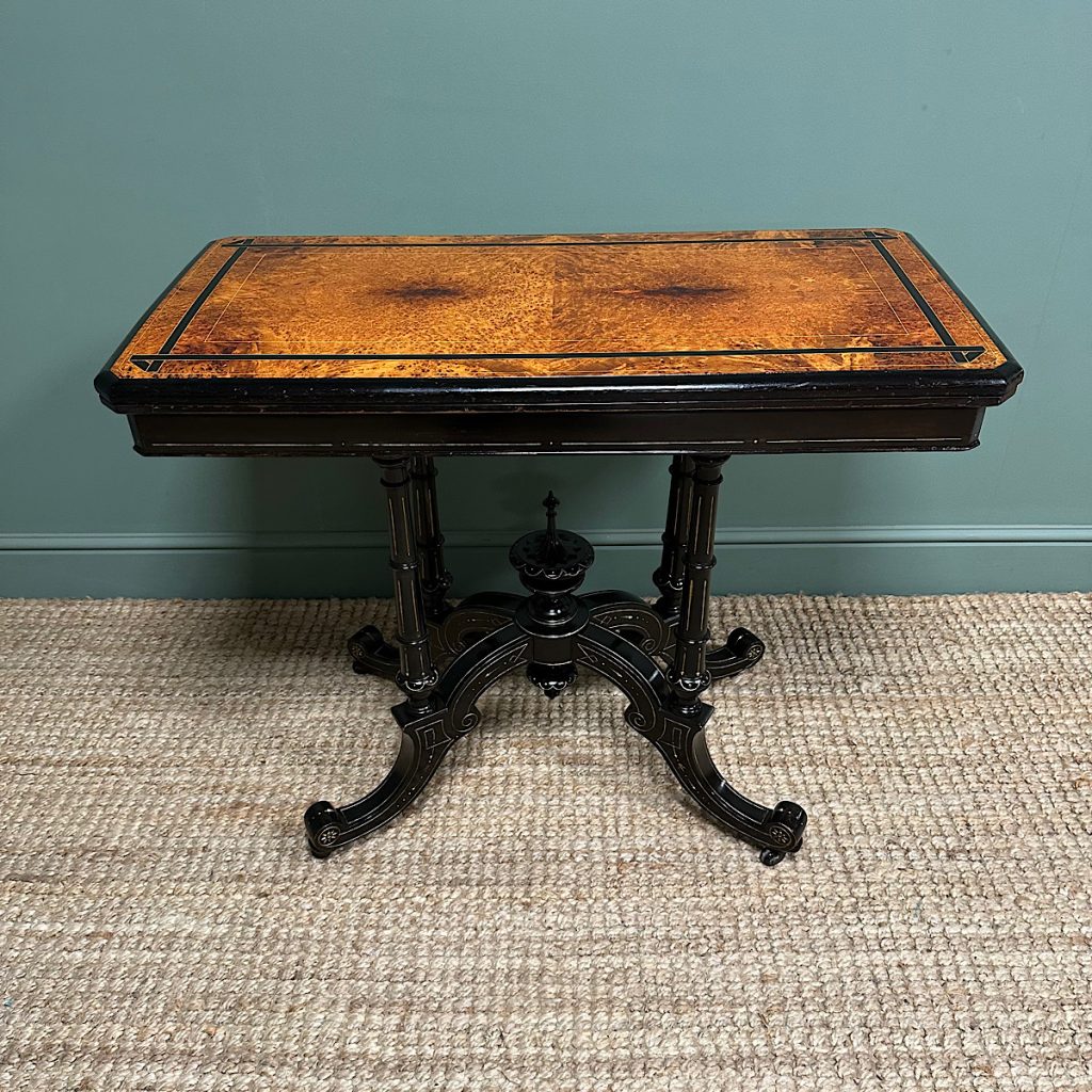Victorian Games Table for Sale | Victorian Card Table