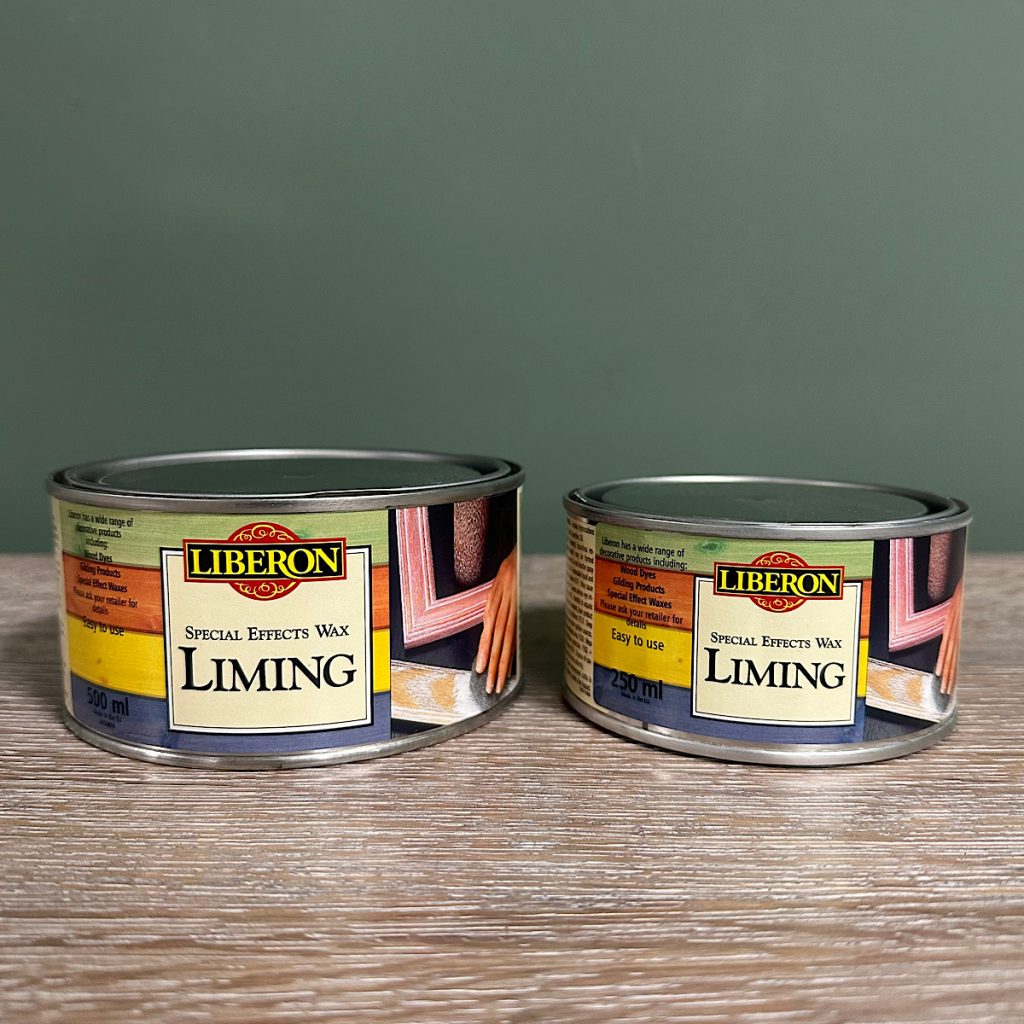 Liberon Liming Wax - Create a white wash effect