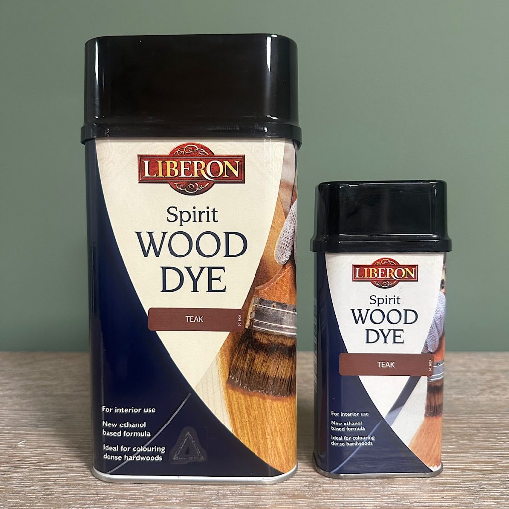 Liberon Spirit Wood Dye – Full range of Wood Stain colours