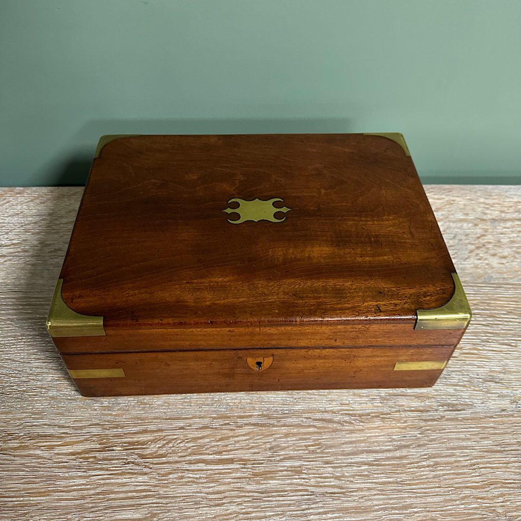 Outstanding Small Antique Writing Box / Slope - Antiques World