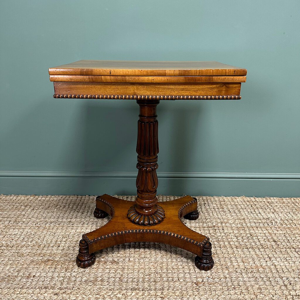 Antique Bridge Tables - Antiques World