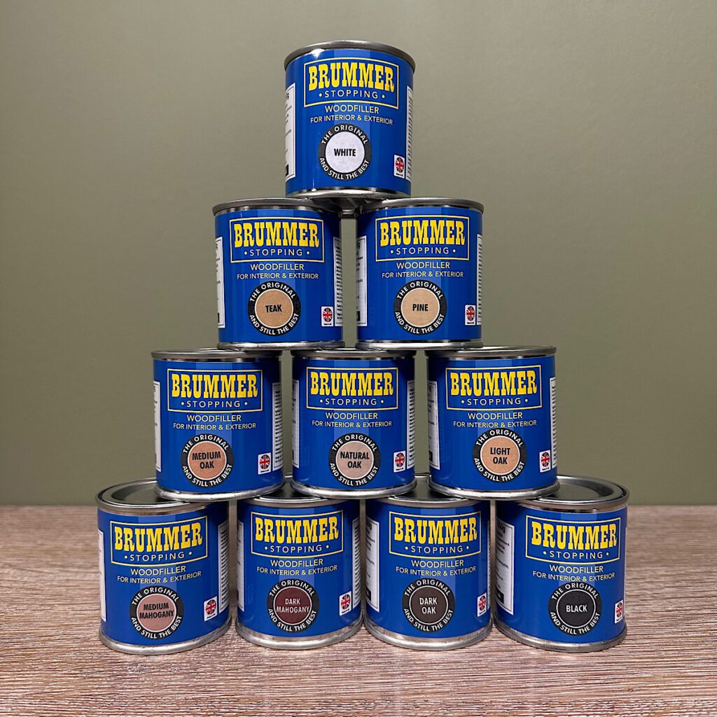 Brummer Wood Filler | Interior or Exterior 250g - Antiques World