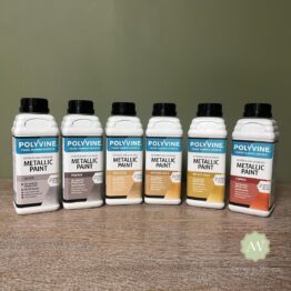 Polyvine Metallic Paint - 500 ml - Antiques World