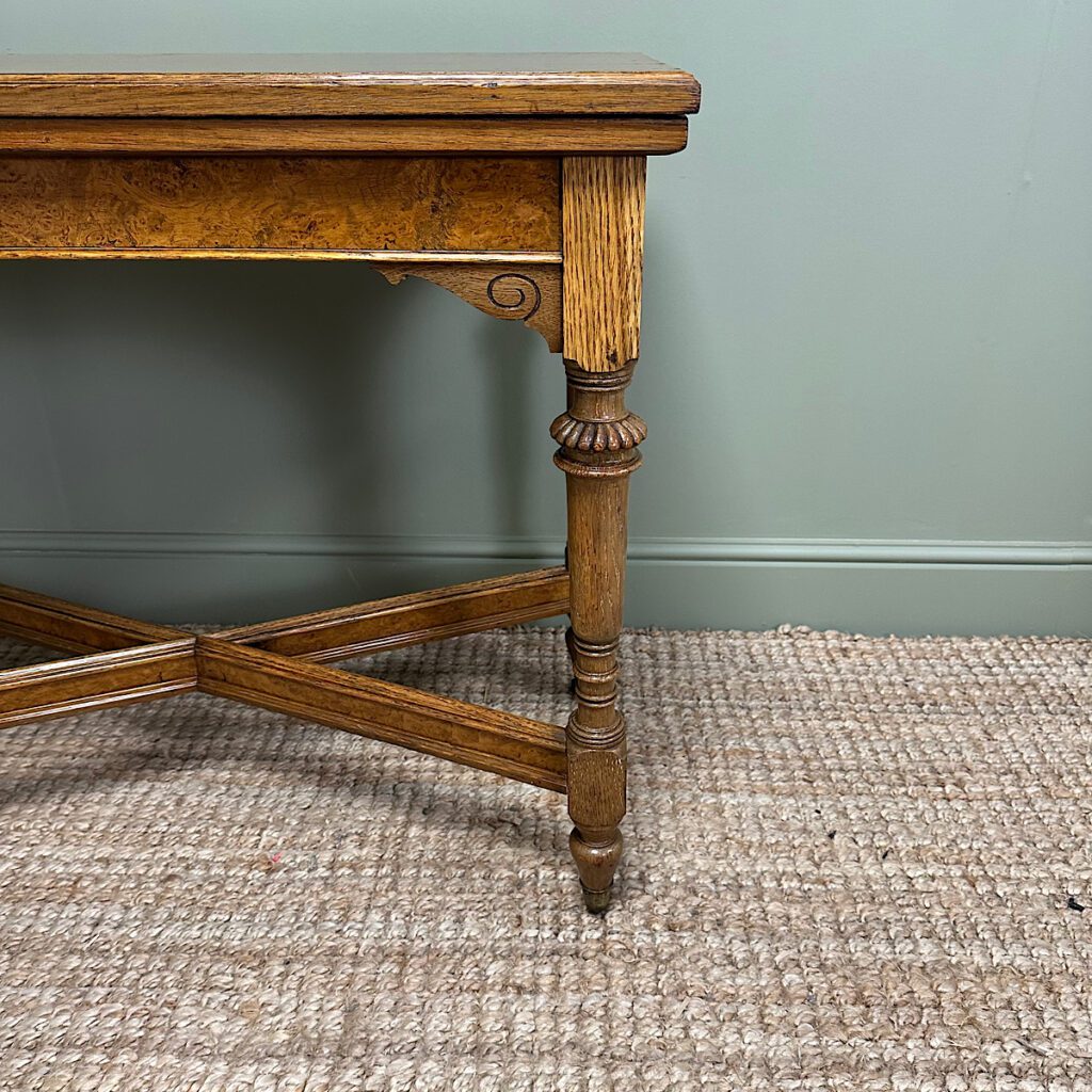Antique Oak Games Table for Sale | Oak Card Table